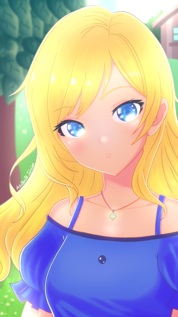 Haley from Stardew Valley - ibisPaint