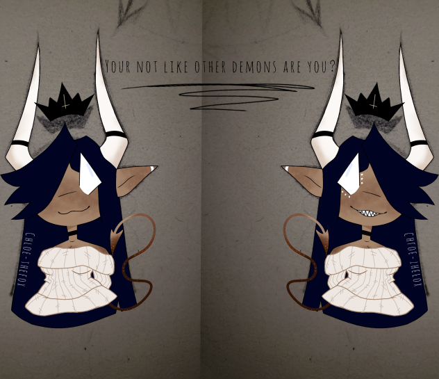 Your not like other demons are you - ibisPaint