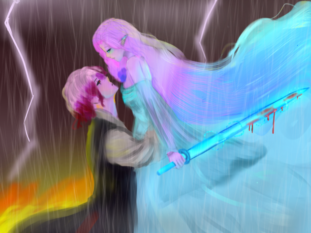 AbyssEmperor X MoonGoddess (normal form) - ibisPaint