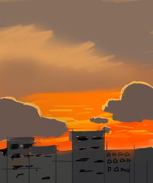 Sunset - ibisPaint