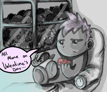Stephen alone on valentines day - ibisPaint