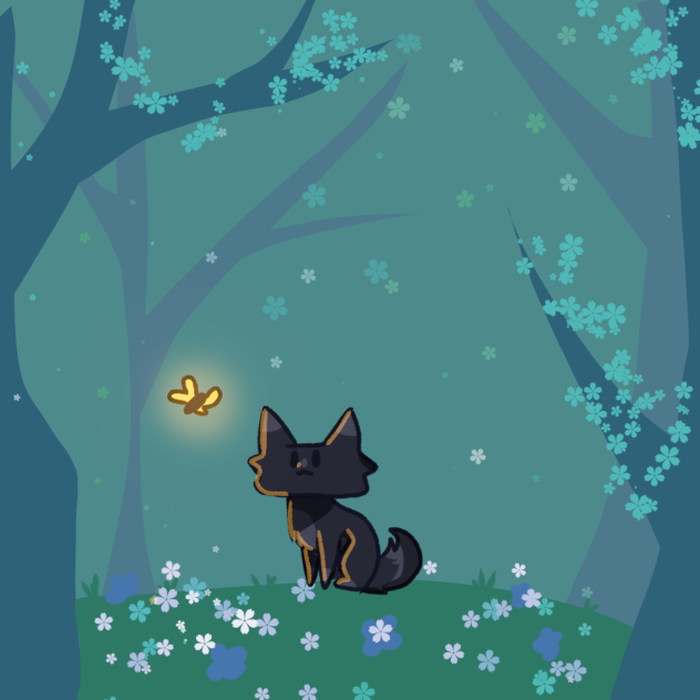 A simple cat - ibisPaint