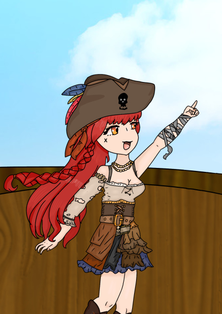 Pirate lookout! - ibisPaint