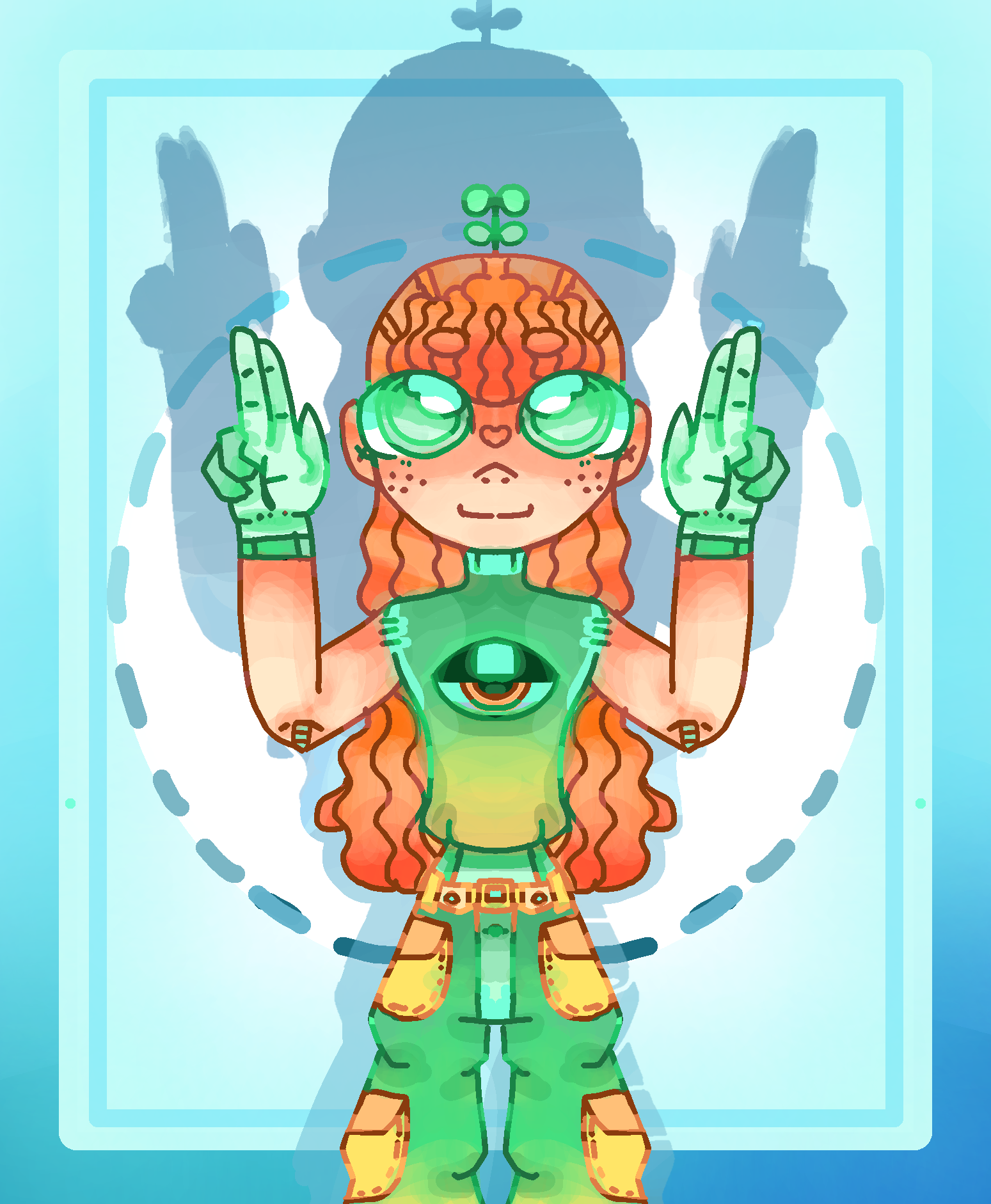 Irish luck 💚💛💙 - ibisPaint