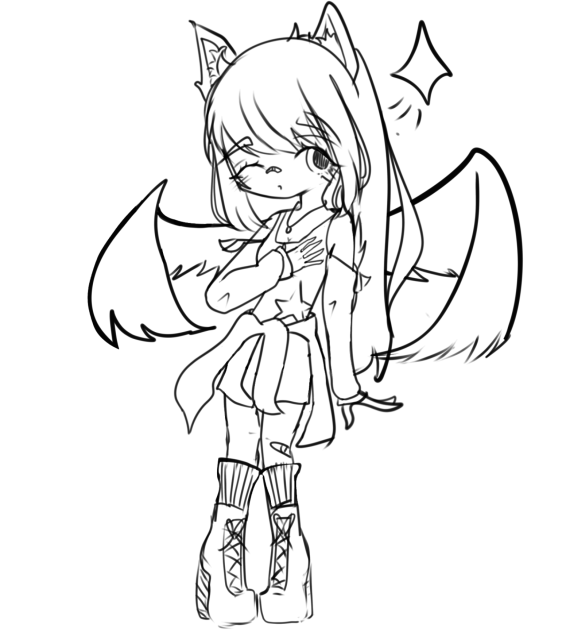 Request! (Lineart) - ibisPaint