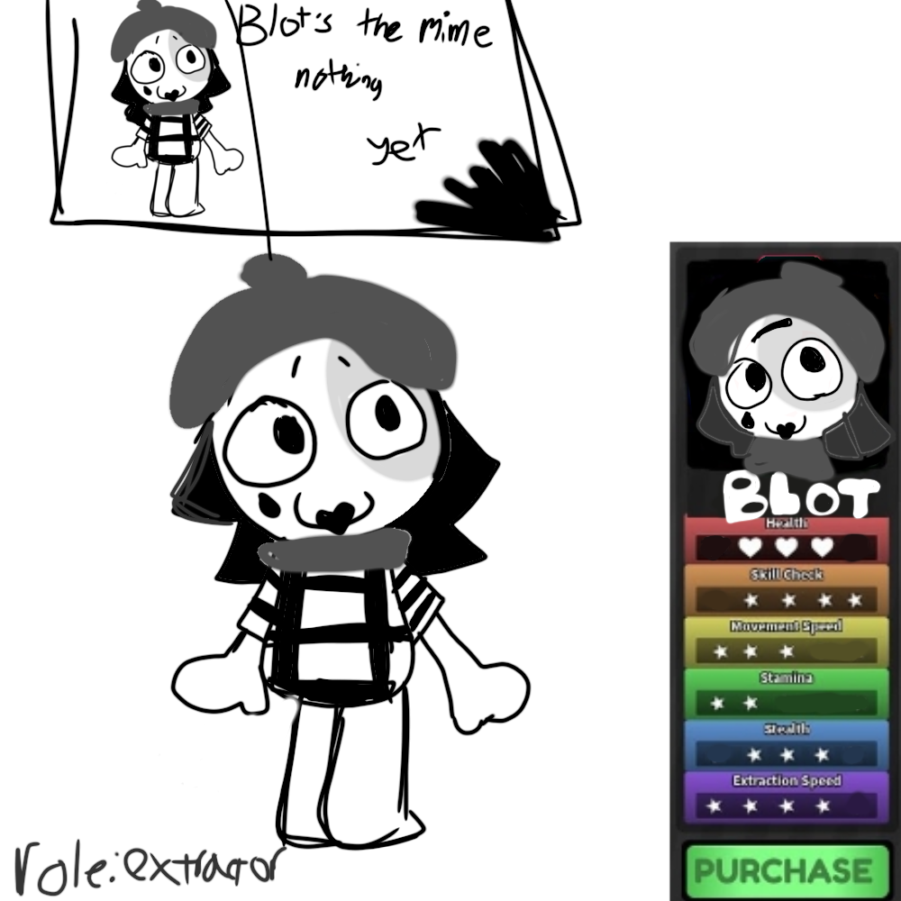 blots the mime - ibisPaint