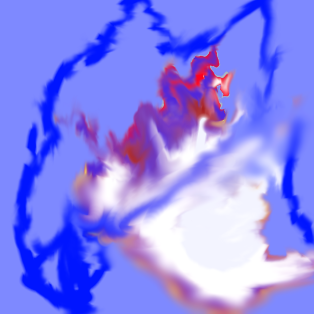 Sea and a artic mountain 🗻 - ibisPaint