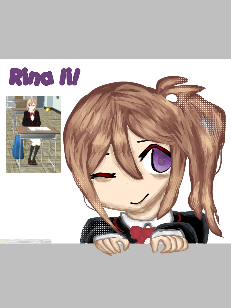 Awesome Rina Ii Fanart - ibisPaint