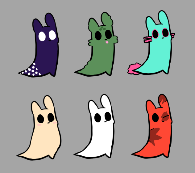 Rain world characters - ibisPaint