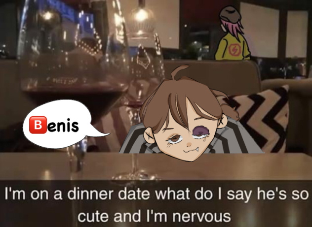 i’m on a dinner date with luca what do i - ibisPaint