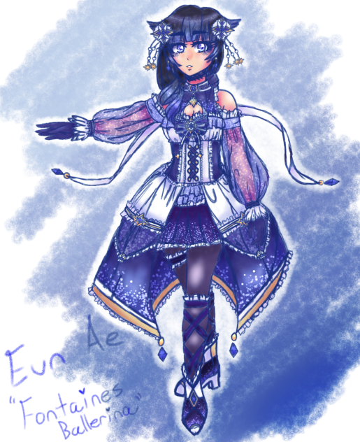 genshin eun - ibisPaint