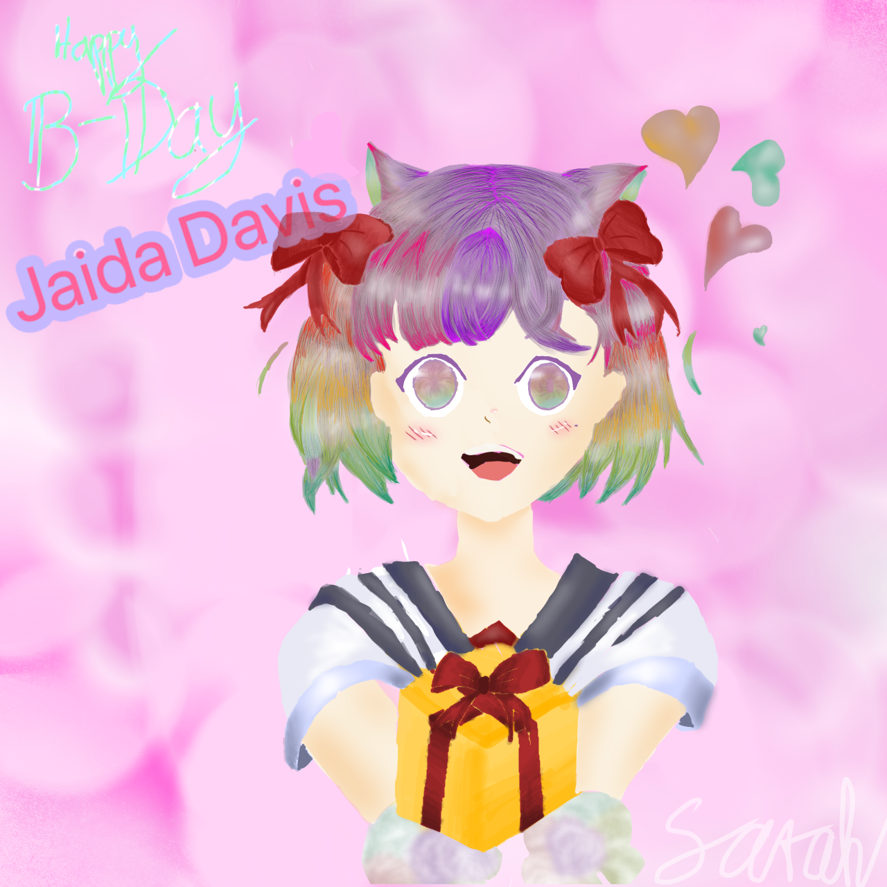 🎉Happy B-day 🥳 Jaida Davis🥳 - ibisPaint
