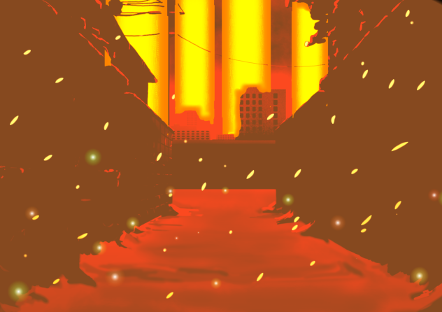 Pillar of fire - ibisPaint