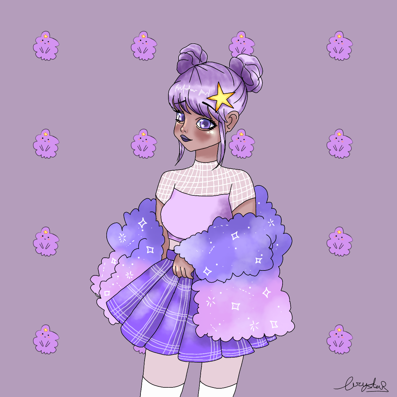 Lumpy Space Princess fanart - ibisPaint