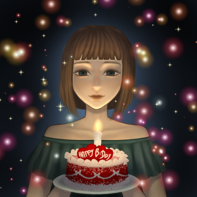 Happy birthday 🎂 - ibisPaint