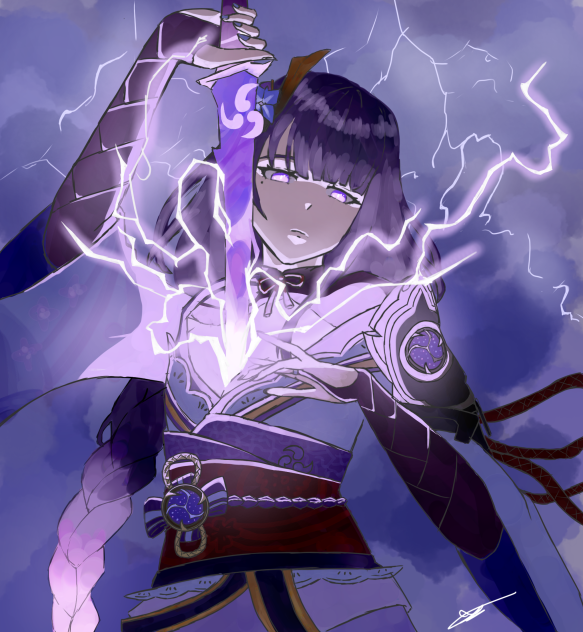 raiden Ei - ibisPaint