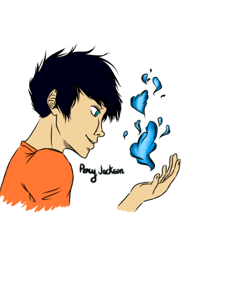 Percy Jackson Sketch - ibisPaint