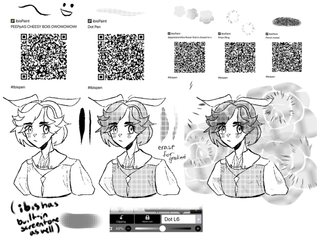 1564 My manga brushes - ibisPaint