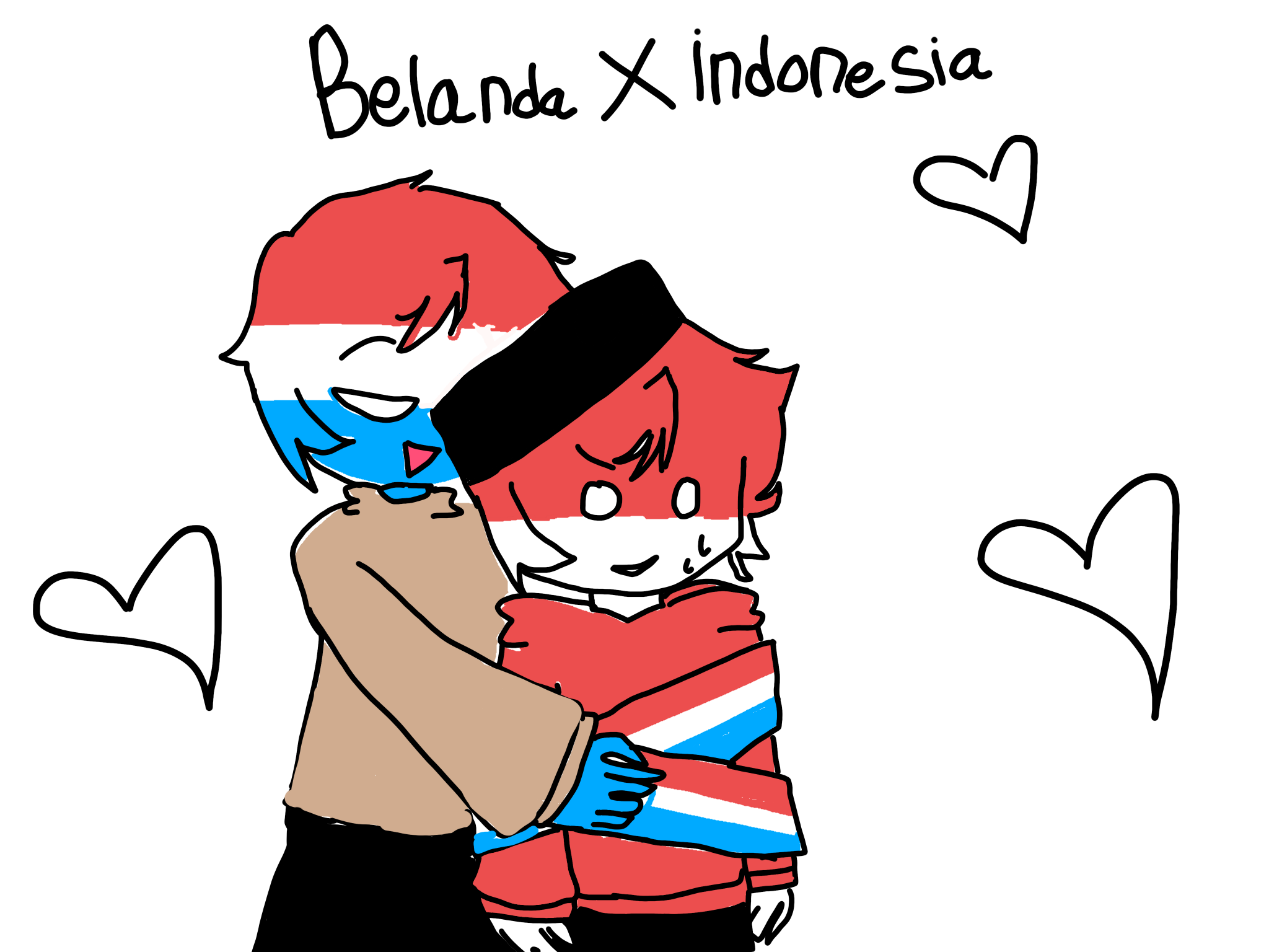 Belanda X Indonesia - ibisPaint