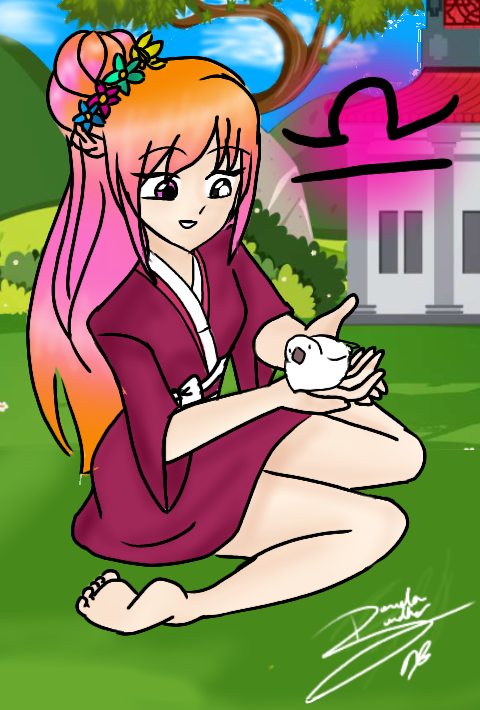 Shizuka de Libra - ibisPaint