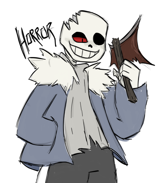 horror sans 🥩 - ibisPaint