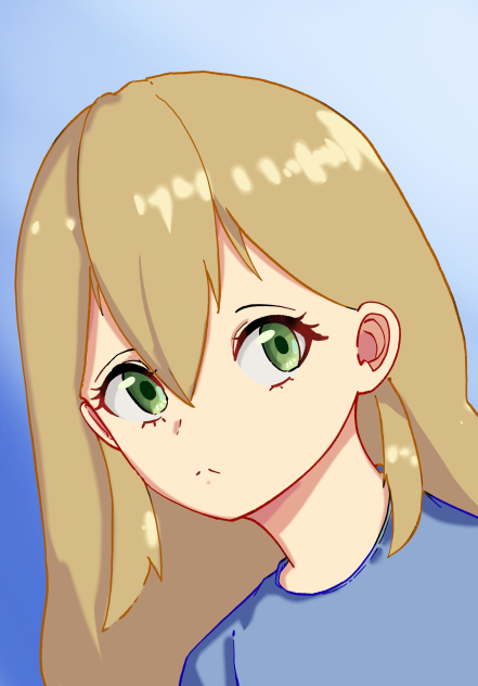 A bit shy - ibisPaint