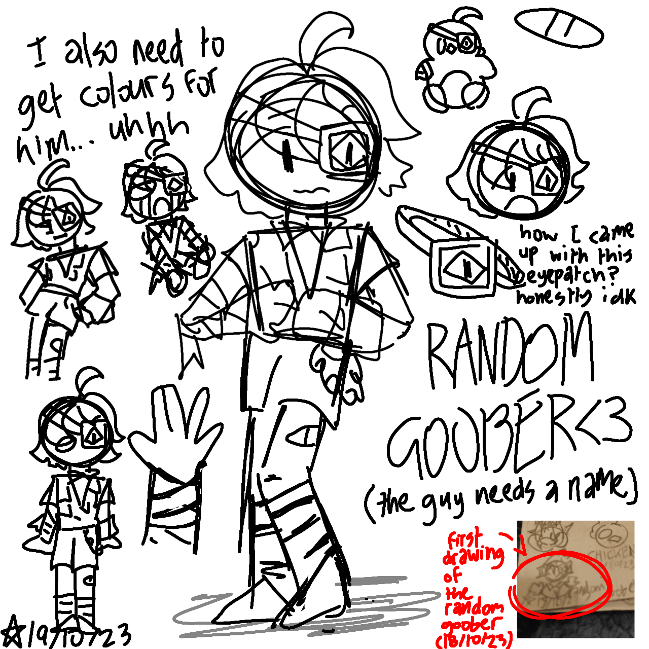 Random Goober Sketch - ibisPaint