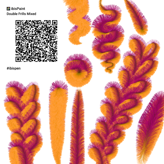 Double Frills Mixed - ibisPaint