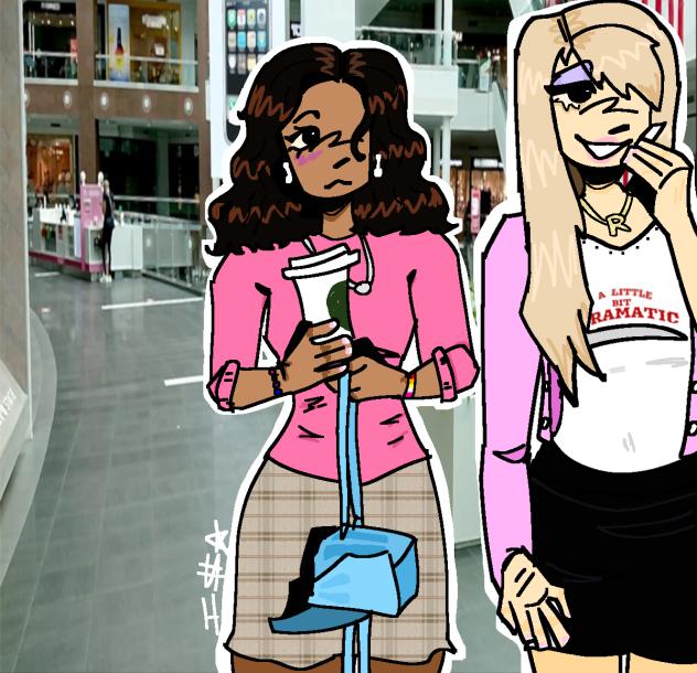 WE WATCHIN TOXIC YURI MEANGIRLS W DIS 1 - ibisPaint