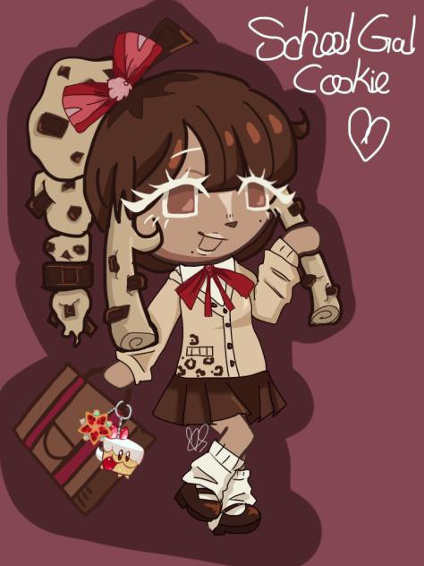 SCHOOL GAL COOKIE🍪 - ibisPaint