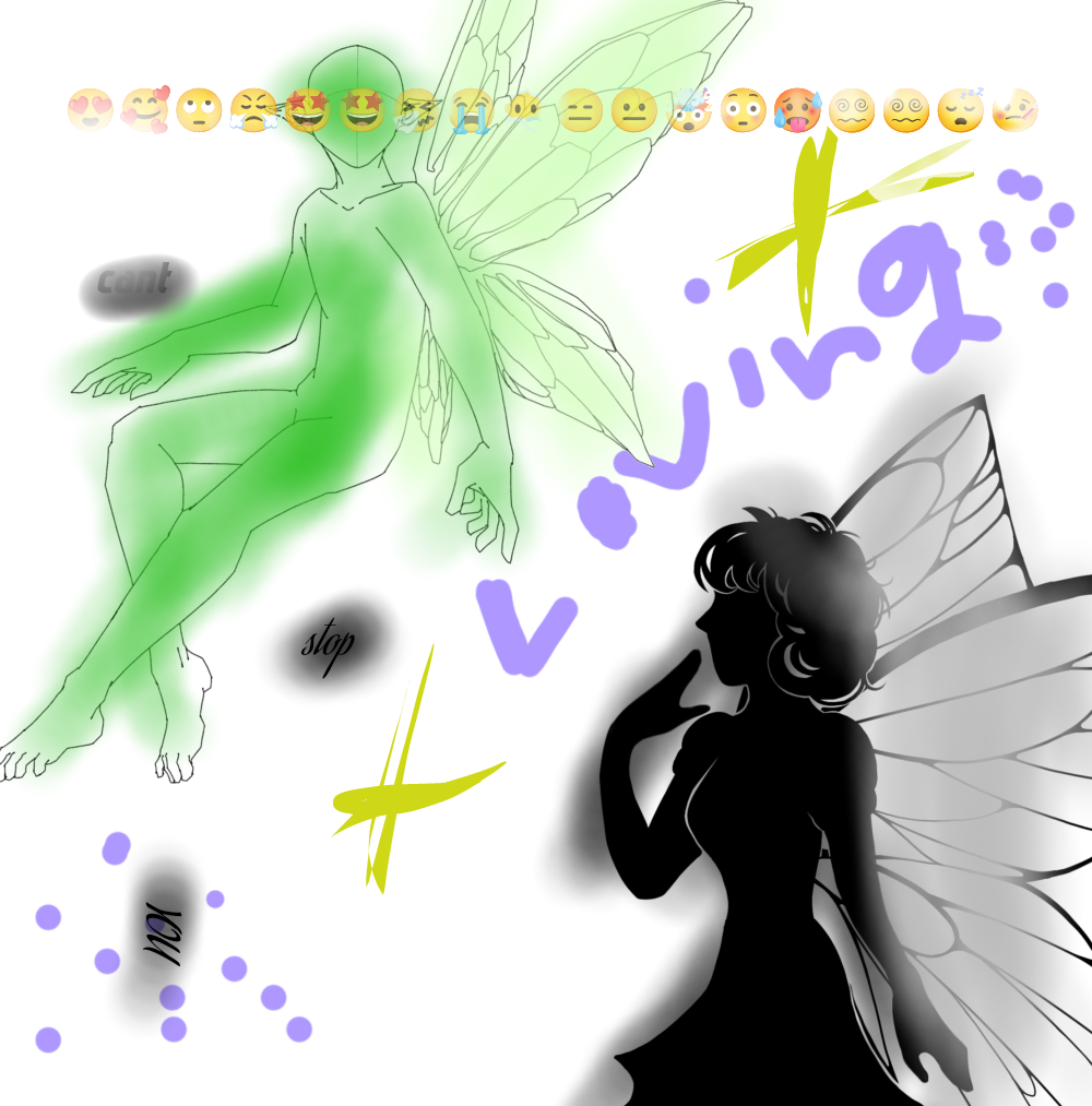 they couldn't stop loving eachother - ibisPaint