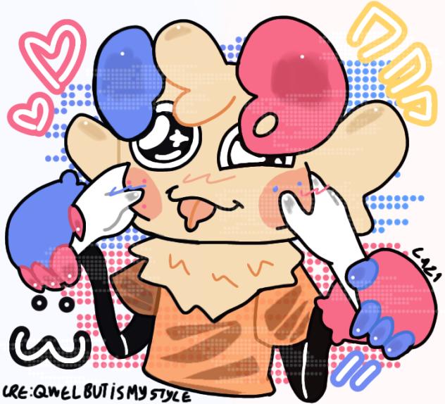 cute goob💙 ️🧡💛 - ibisPaint