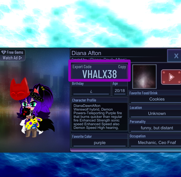 I changed my oc bit - ibisPaint