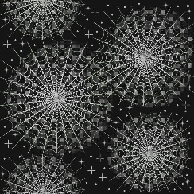 Gothic Webs Wallpaper 03 - ibisPaint