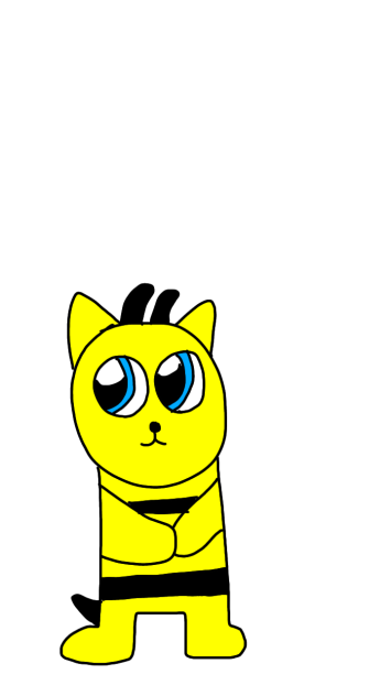 Cat bee - ibisPaint