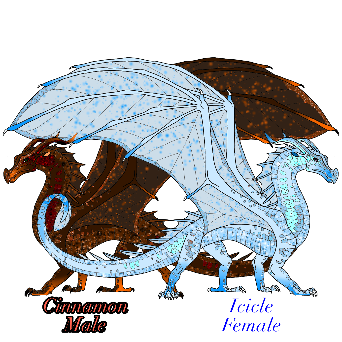 LeaftWing Hybrid Oc’s - ibisPaint