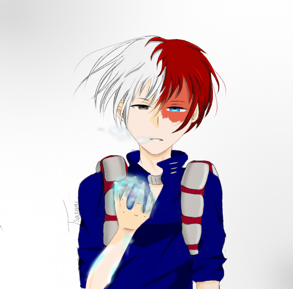 Todoroki Shoto - ibisPaint