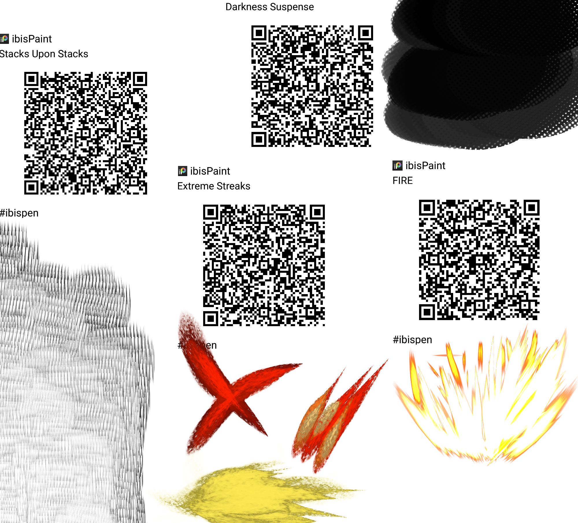 My Coolest Brushes - ibisPaint