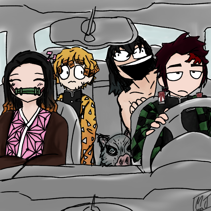 KNY Car Ride - ibisPaint