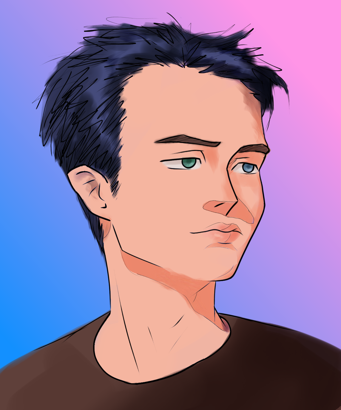 Just some dude. - ibisPaint