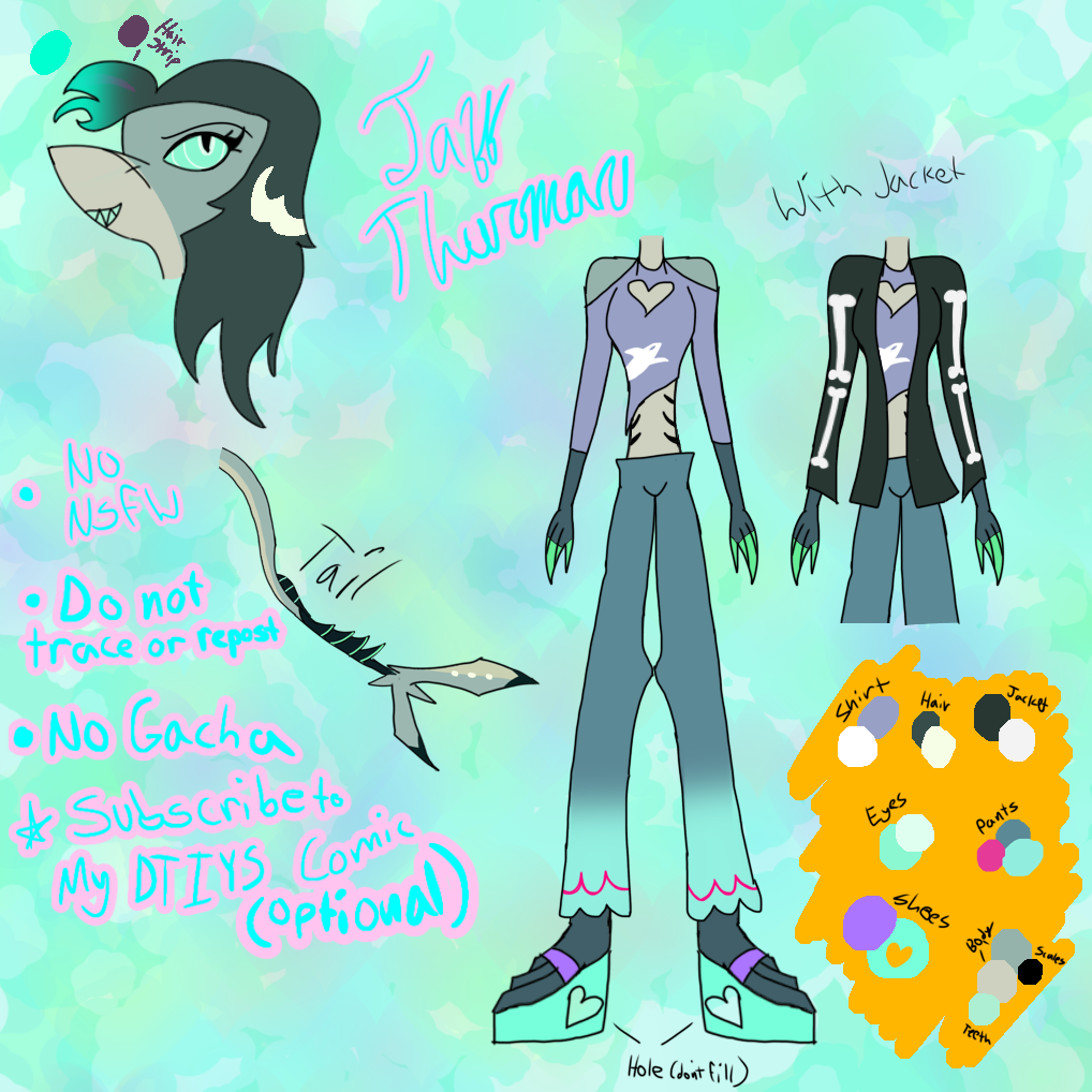 Jazz Thurman new outfit DTIYS ️🦈 - ibisPaint