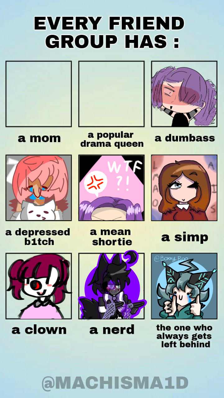 Friend group collab 💀 - ibisPaint