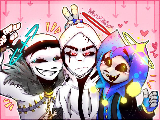 💙 ️💛 TRIPLE TROUBLE 💛 ️💙 - ibisPaint