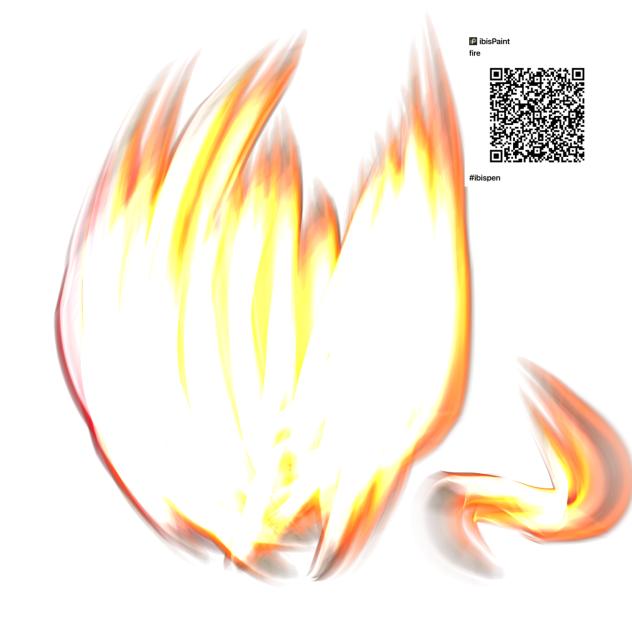 Fire brush - ibisPaint