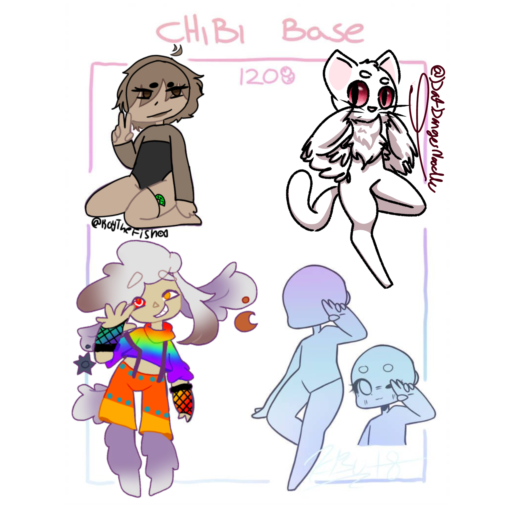 Chibi base collab - ibisPaint