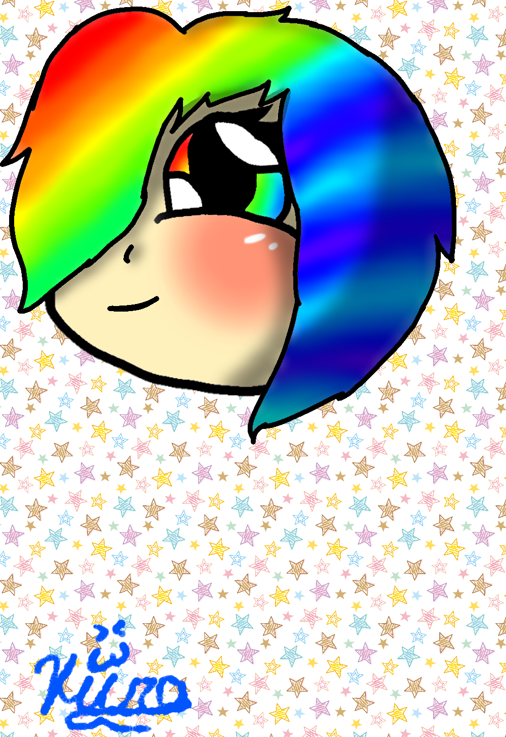 Rainbow speedpaint 2 - ibisPaint