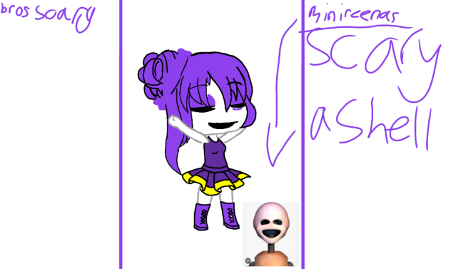 ballora and the minireenas - ibisPaint