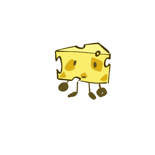 angry cheese - ibisPaint