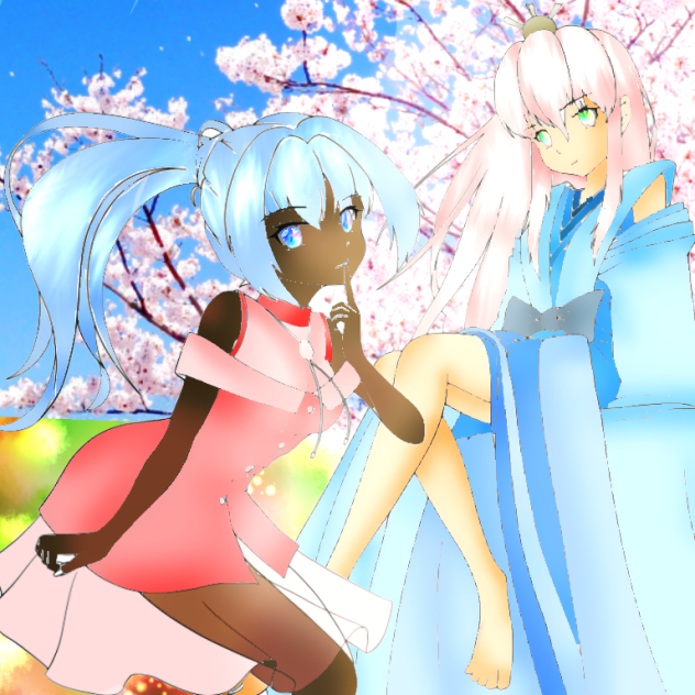 gals being pals - ibisPaint