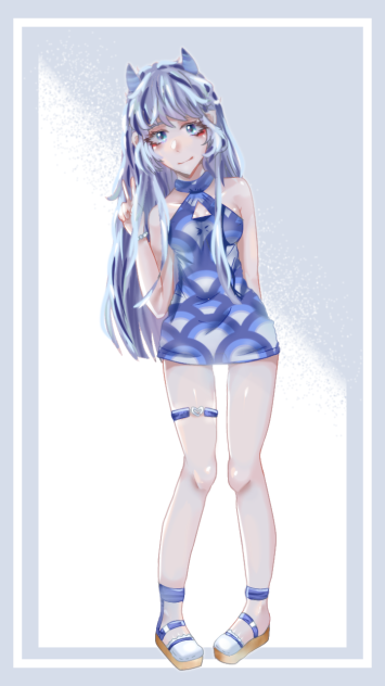 blue devil - ibisPaint